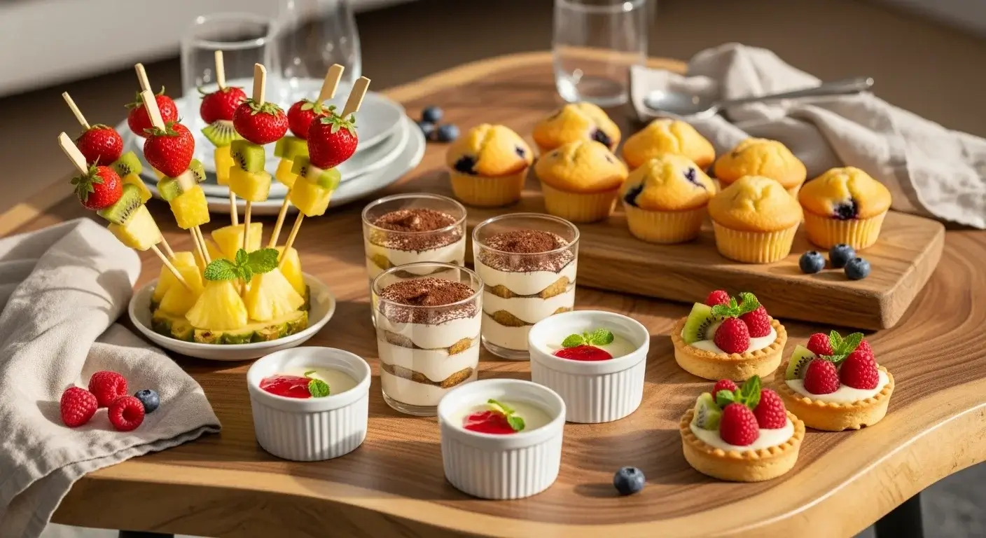 15 idées de Dessert pour un Apéro Dinatoire réussi
